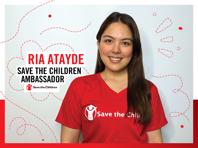 Ria Atayde to campaign for children’s rights with Save the Children ...